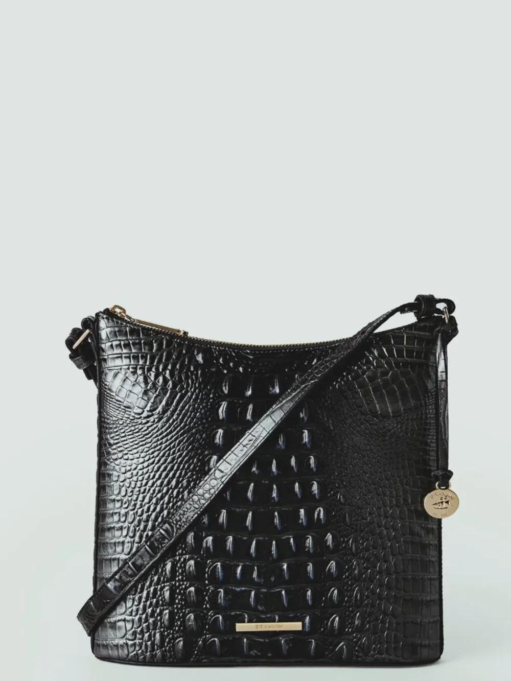 Brahmin | Bags | Nwt Brahmin Katie Black Melbourne Leather Crossbody ...